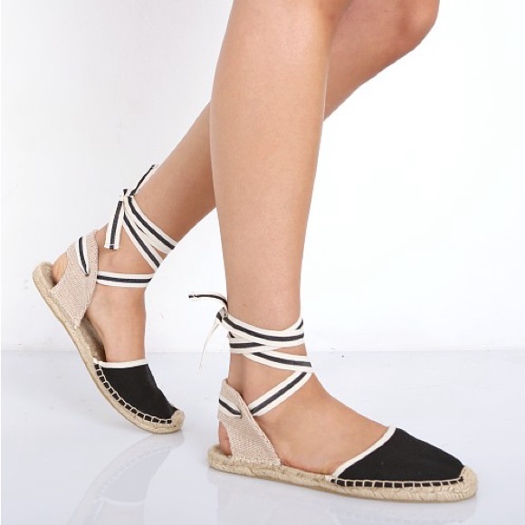 Soludos | Shoes | Soludos Womens Classic Espadrille Sandal In Black ...